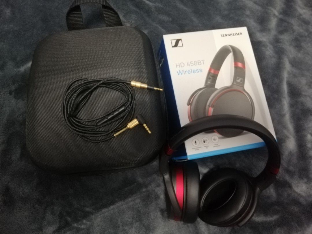 Sennheiser HD 458BT Wireless, Audio, Headphones & Headsets on Carousell