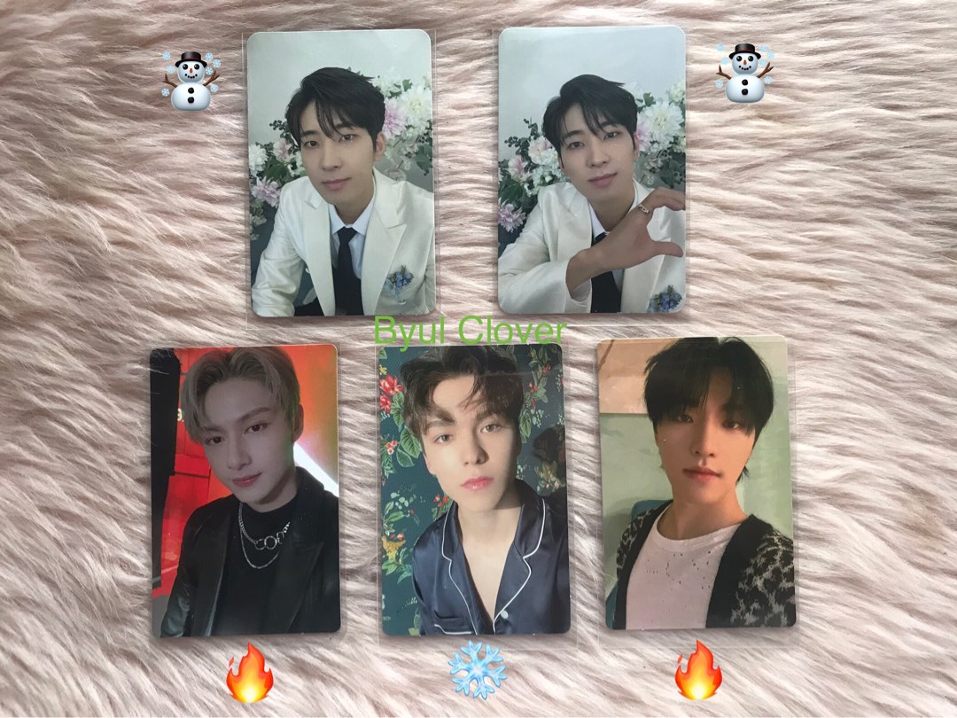 Seventeen Wonwoo Jun Vernon Dino fml attacca photocard pc official ...