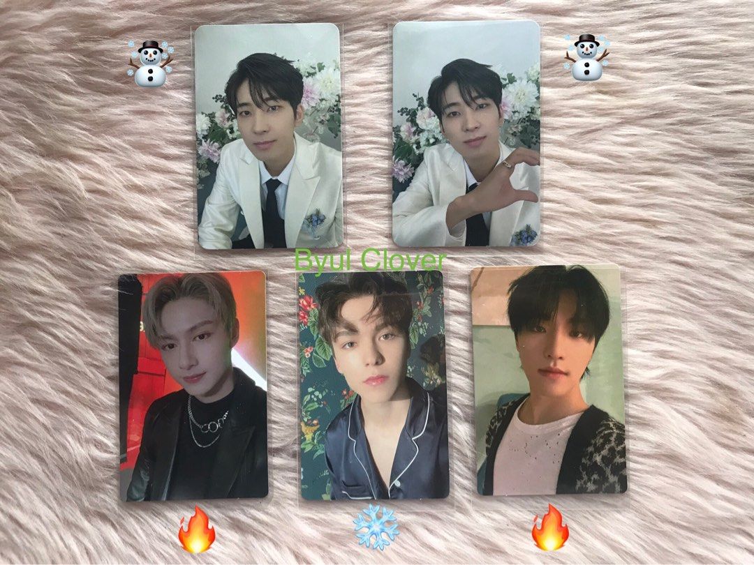 Seventeen Wonwoo Jun Vernon Dino fml attacca photocard pc official onhand on Carousell
