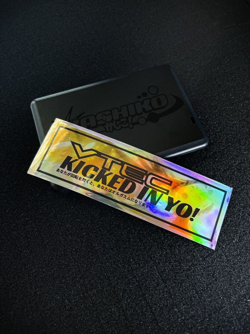 [SG] Rainbow JDM Decals / Sticker [2], Car Accessories, Accessories on ...