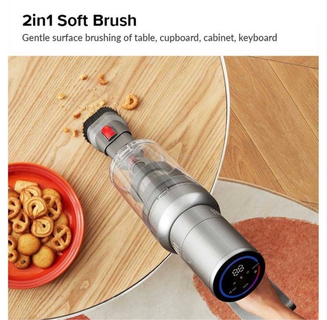 [SG Seller] Airbot Hypersonics PRO Handheld Cordless Vacuum Cleaner 27000Pa Smart Dust Sensing ...