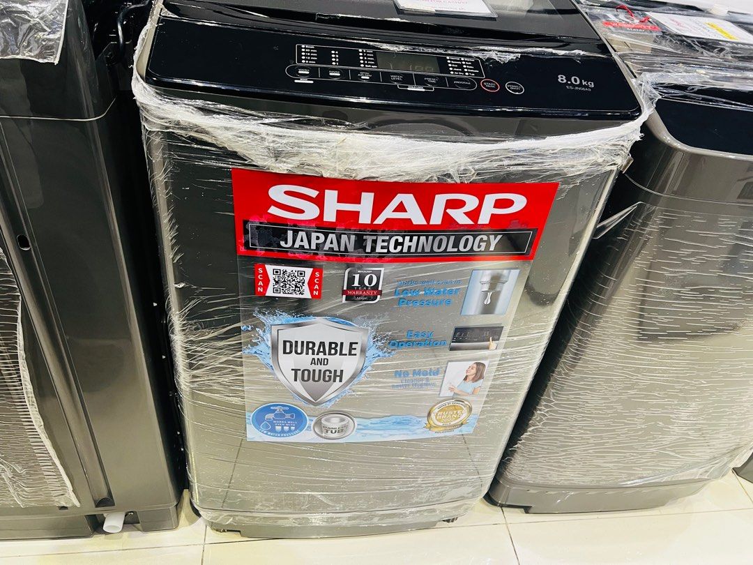 Sharp FULLY AUTOMATIC WASHING MACHINE, TV & Home Appliances, Washing ...