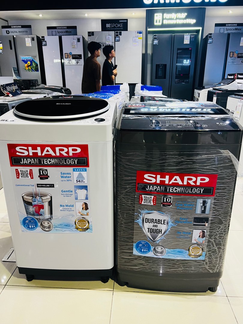 Sharp FULLY AUTOMATIC WASHING MACHINE, TV & Home Appliances, Washing ...