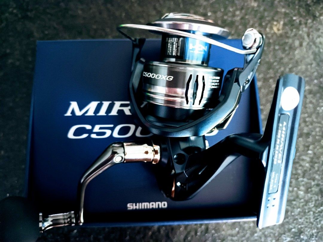 Shimano Miravel C5000XG Spinning Reel, Sports Equipment, Fishing on Carousell