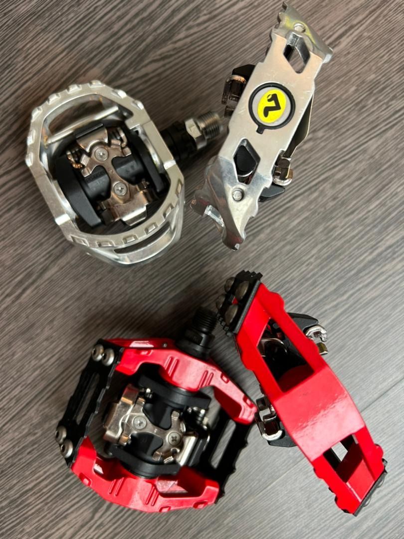 SHIMANO Old Skool SPD pedals, Sports Equipment, Bicycles & Parts ...