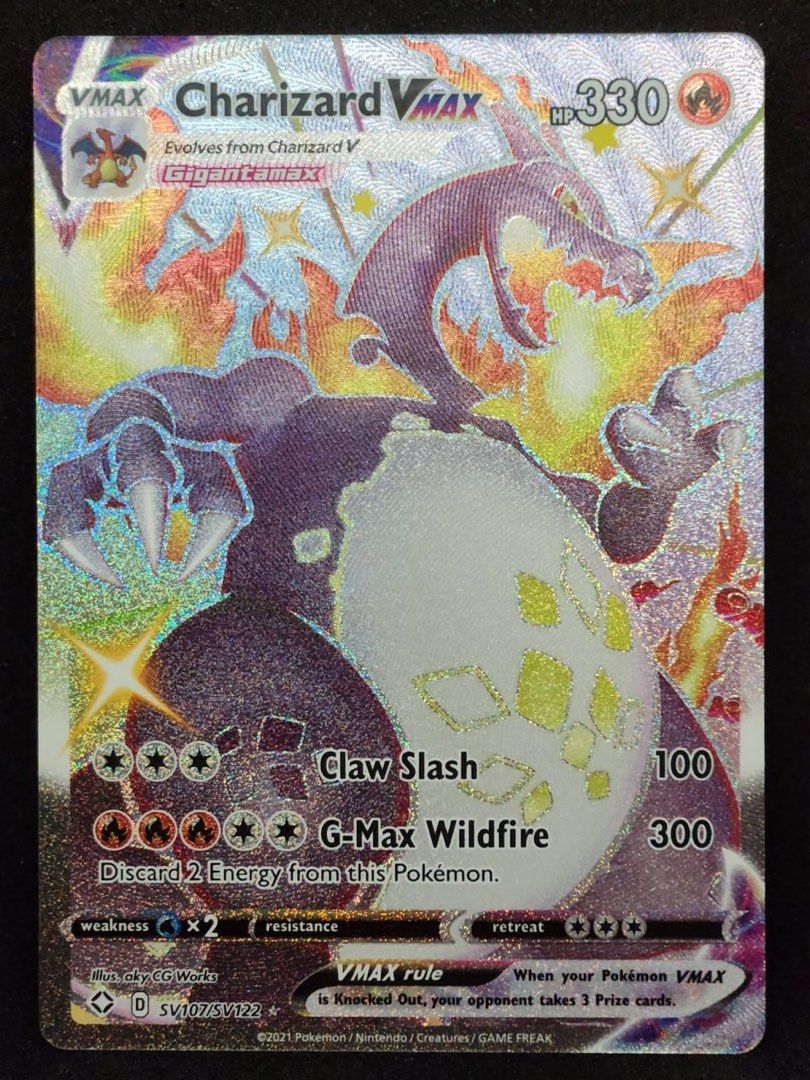 Shining Fates Charizard Vmax, Hobbies & Toys, Toys & Games on Carousell