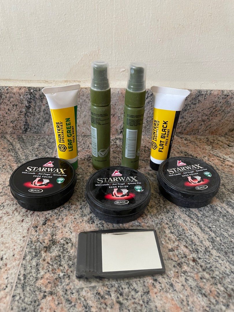 Shoe Polish, Face Paint, Insect repellent & Mirror, Health & Nutrition ...