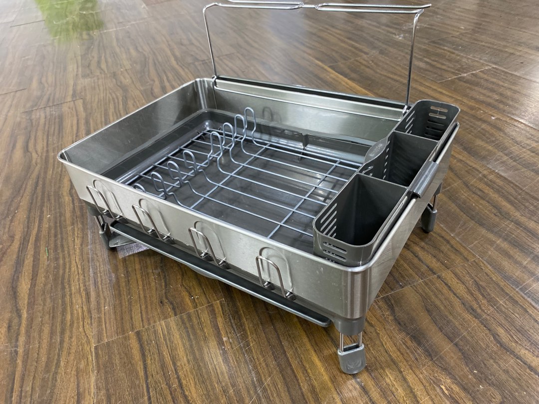 Simple Human Dish Drainer Dish Rack Dish Drying Rack, Furniture & Home ...