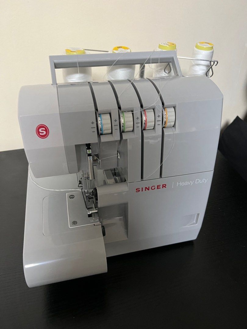 Singer 14Hd854 Heavy Duty 4 Thread Edging Overlocker Sewing Machine ...