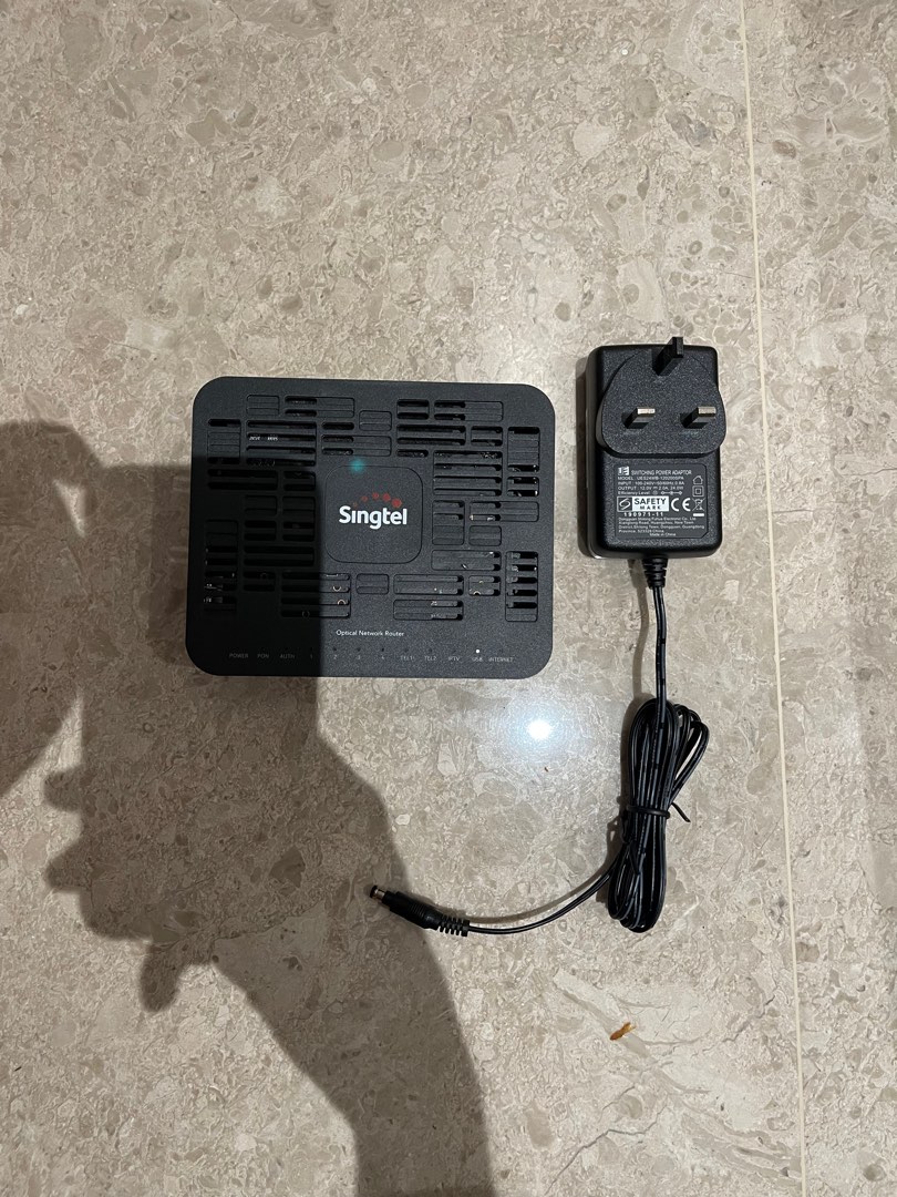 Singtel Optical Network Router, Computers & Tech, Parts & Accessories ...