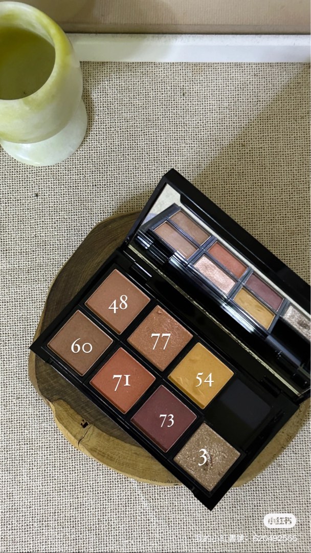 solone眼影7顆+盒子 自組眼影盤（眼影不拆賣）, 香水、美妝、保養, 臉部彩妝、保養與清潔, 化妝品在旋轉拍賣