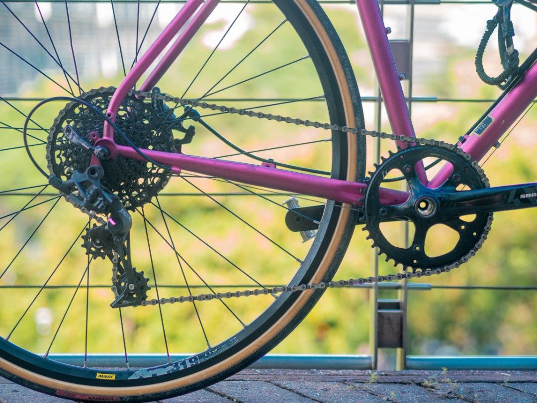 Soma Double Cross Gravel Steel Touring Bike SRAM Apex 1x11 52cm, Sports ...