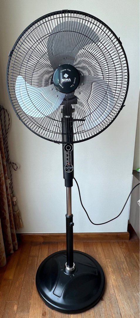 SONA 18” Remote Power Stand Fan SSOR 6073, TV & Home Appliances, Air ...