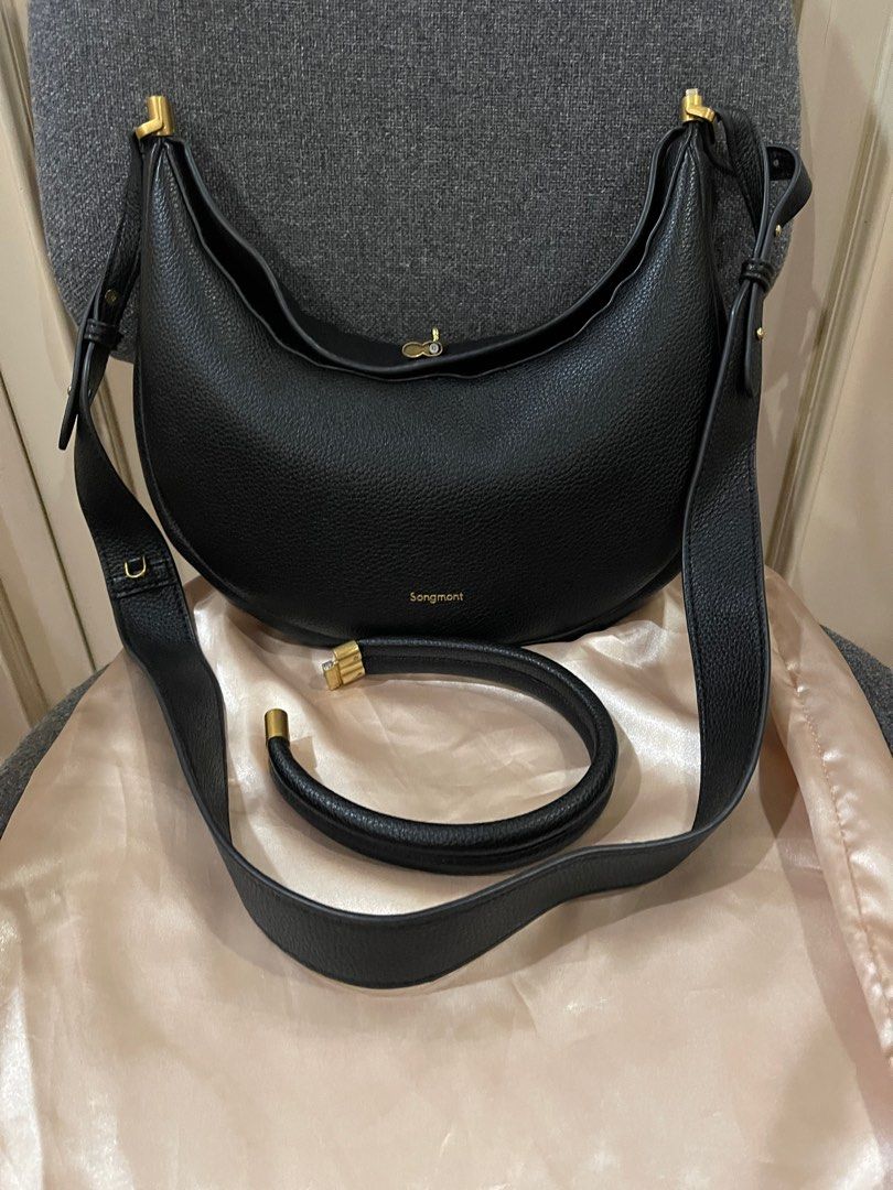 Songmont Luna Black, Women's Fashion, Bags & Wallets, Shoulder Bags on ...