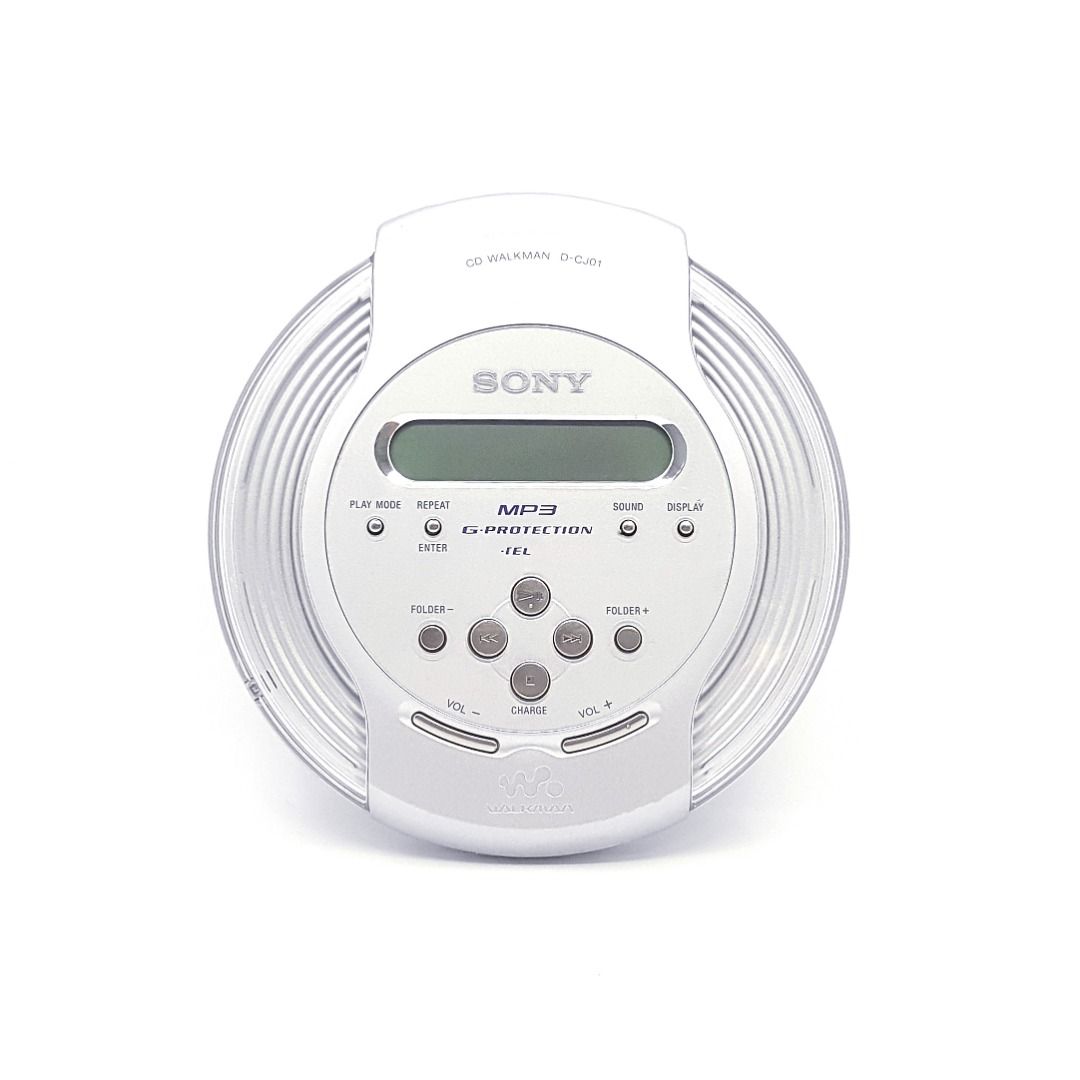 Sony Discman/Walkman D-CJ01 Portable CD/MP3 Player in Excellent Working ...