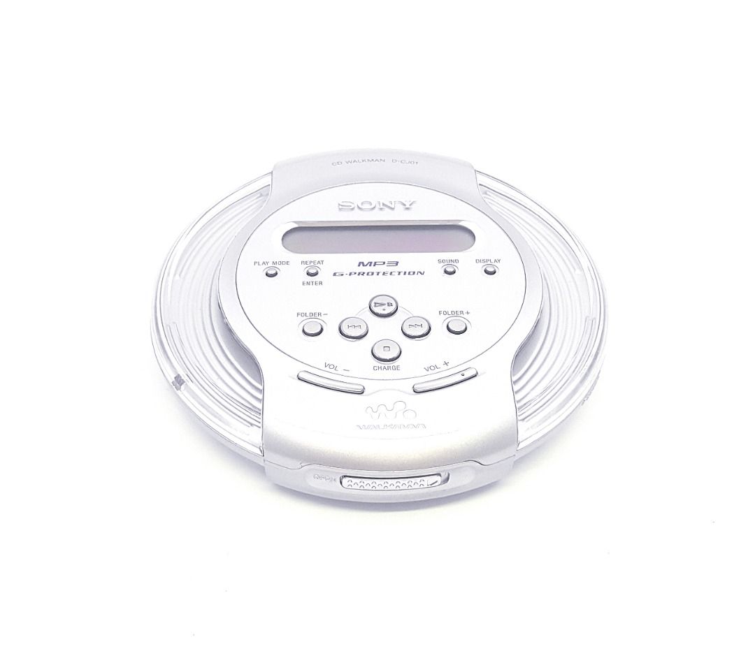 Sony Discman/Walkman D-CJ01 Portable CD/MP3 Player in Excellent Working ...