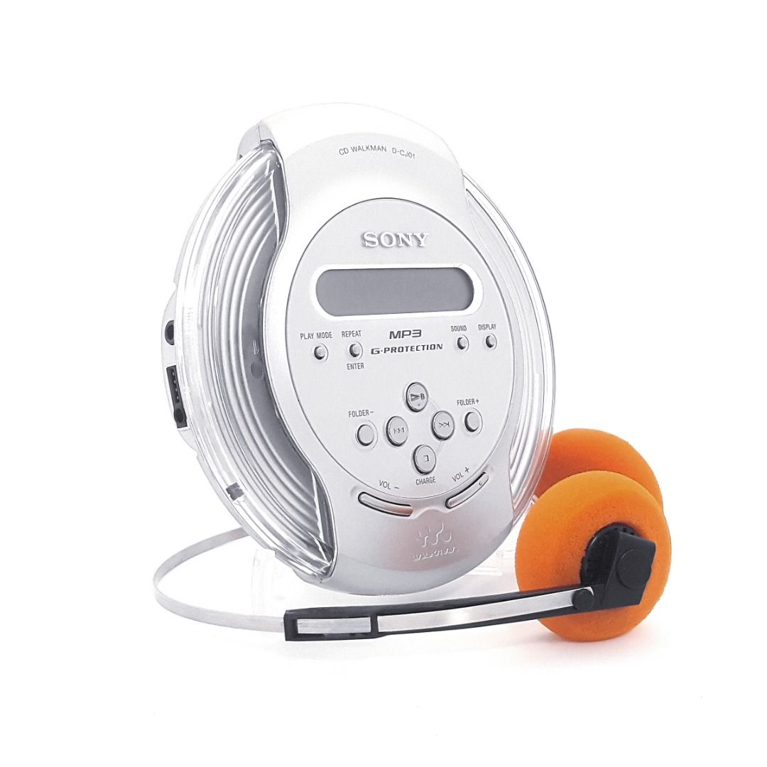 Sony Discman/Walkman D-CJ01 Portable CD/MP3 Player in Excellent Working Condition, Audio ...
