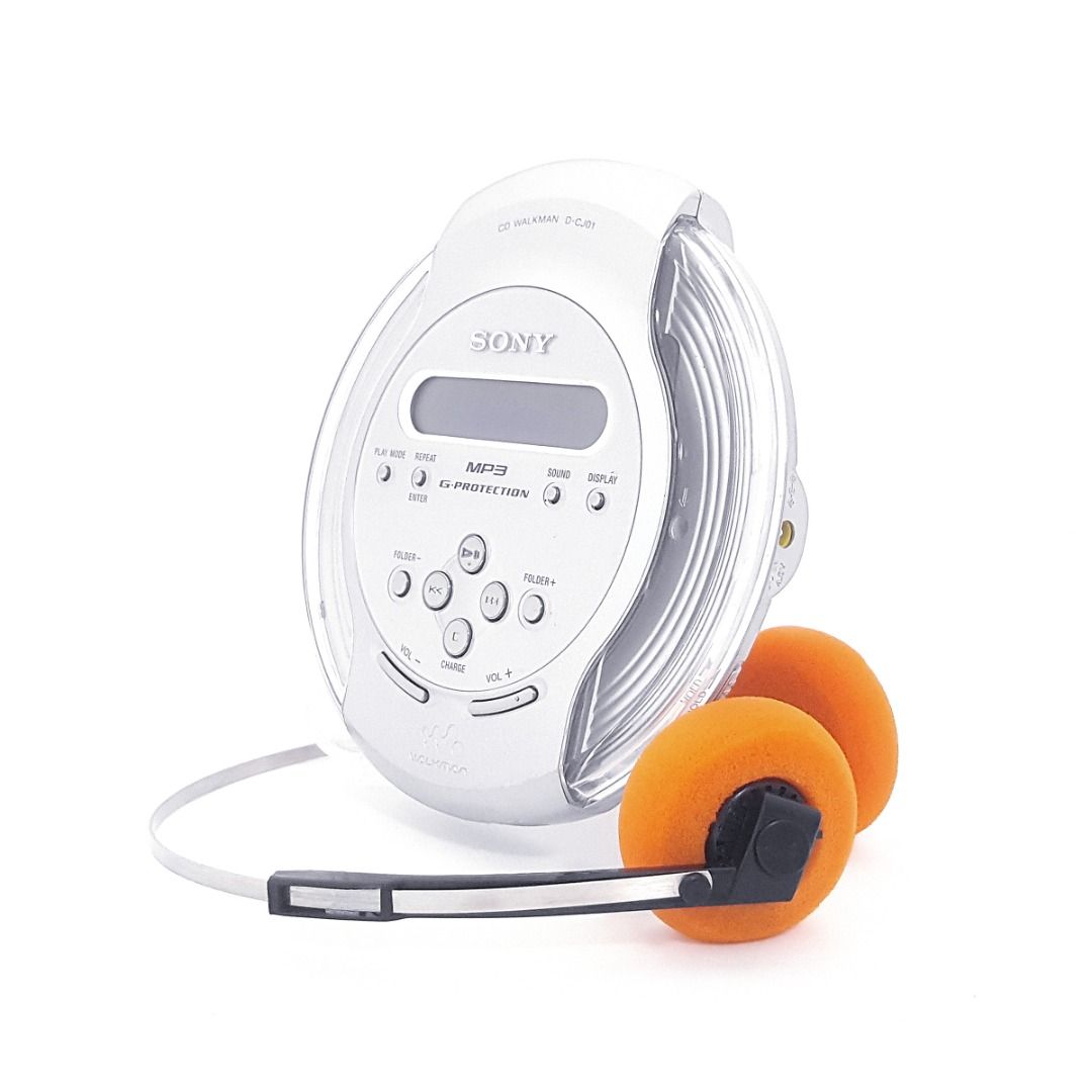 Sony Discman/Walkman D-CJ01 Portable CD/MP3 Player in Excellent Working Condition, Audio ...