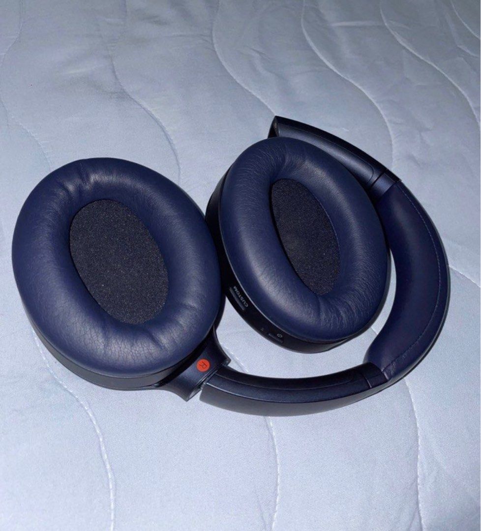 Sony WH-1000XM4 Wireless Noise Cancelling Headphones (Navy), Audio ...