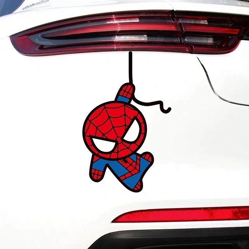 Spider Man Car Sticker, Hobbies & Toys, Stationery & Craft, Art ...