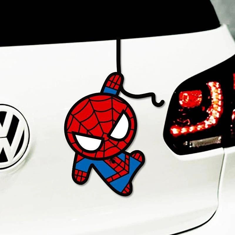 Spider Man Car Sticker, Hobbies & Toys, Stationery & Craft, Art ...