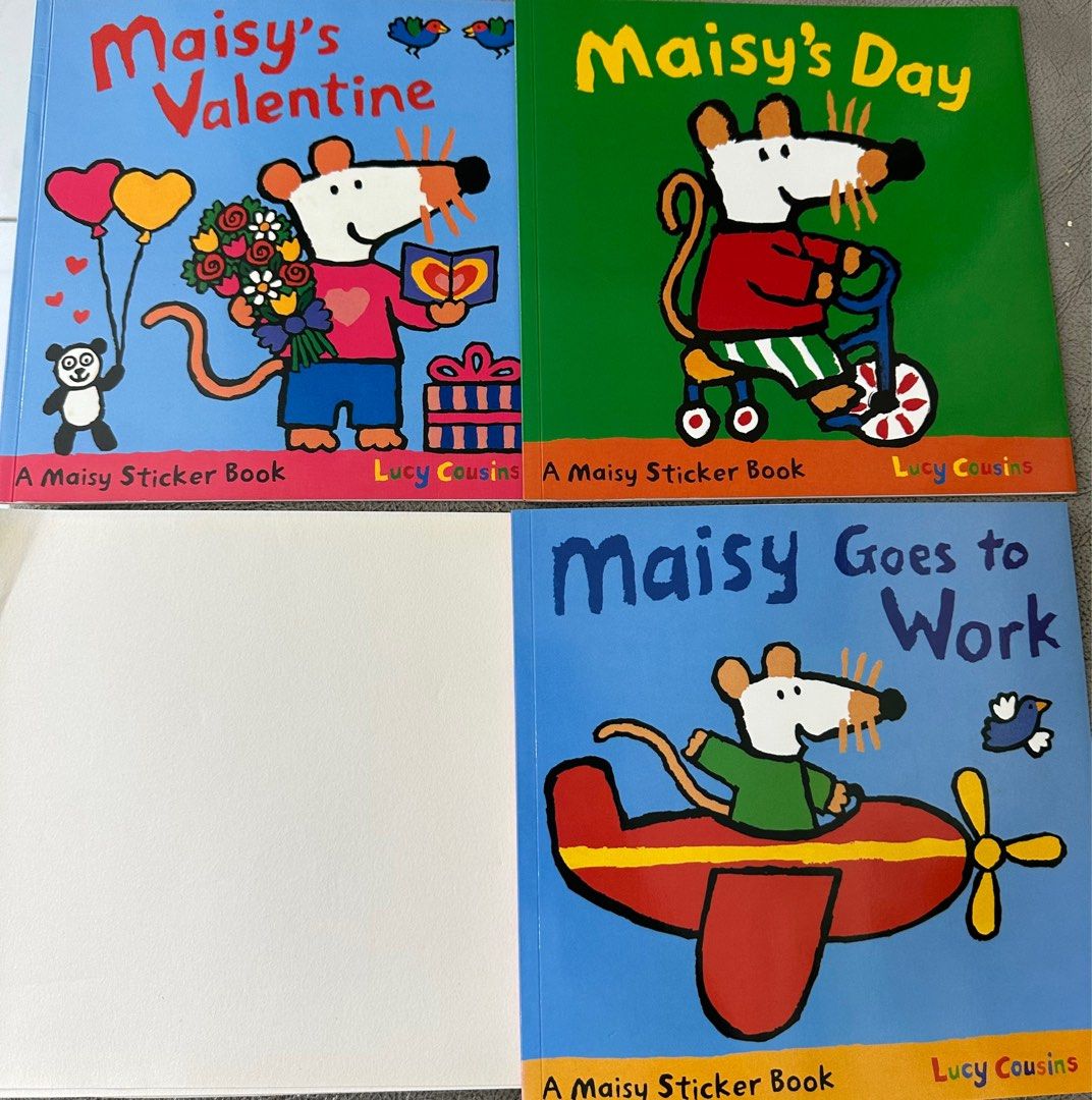 Stickers books “A Maisy sticker book”, Hobbies & Toys, Books ...