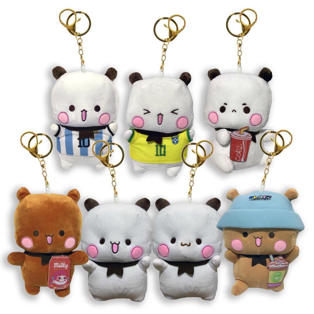 Super Cute Bubu and Dudu Keychain Plushies Stuffed Toys Soft Toys ...