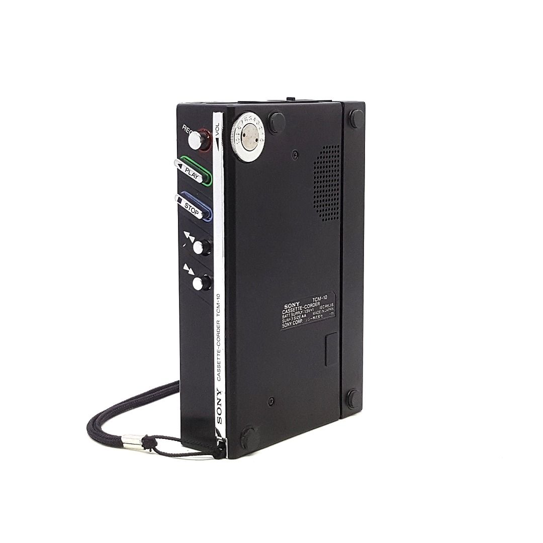 Super Rare! Sony TCM-10 Walkman Portable Cassette Player/Recorder In ...