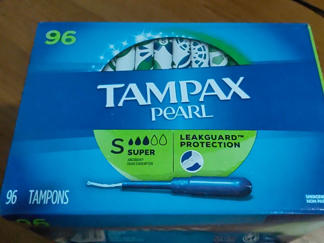 Tampax Pearl Tampons With Plastic Applicators, Super Plus , 52% OFF