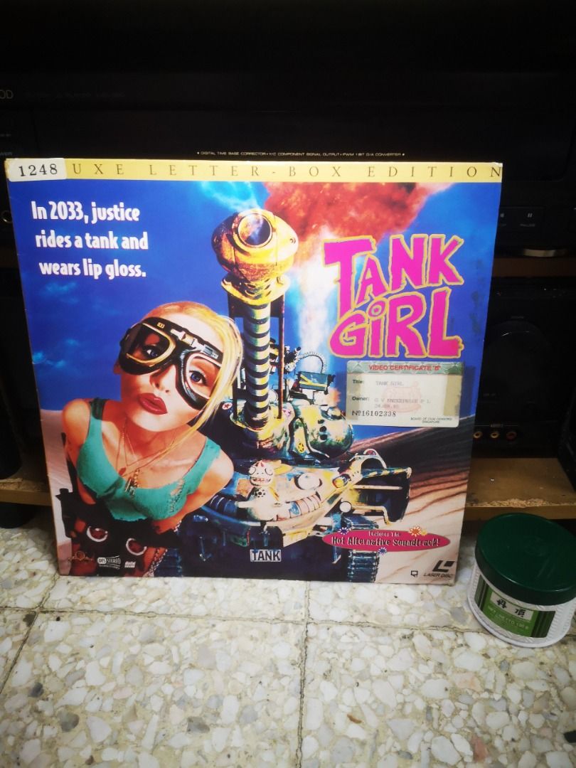 TANK GIRL (LASERDISC FORMAT), Hobbies & Toys, Music & Media, CDs & DVDs ...