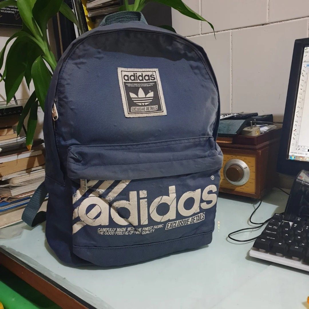 Tas Adidas by Ace vintage, Fesyen Pria, Tas & Dompet , Ransel di Carousell
