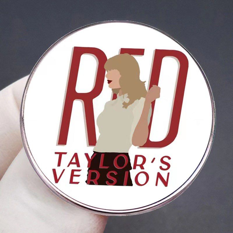 Taylor Swift Pins - Merch, Enamel Badge, Round Brooch, Swiftie, TS Fan ...