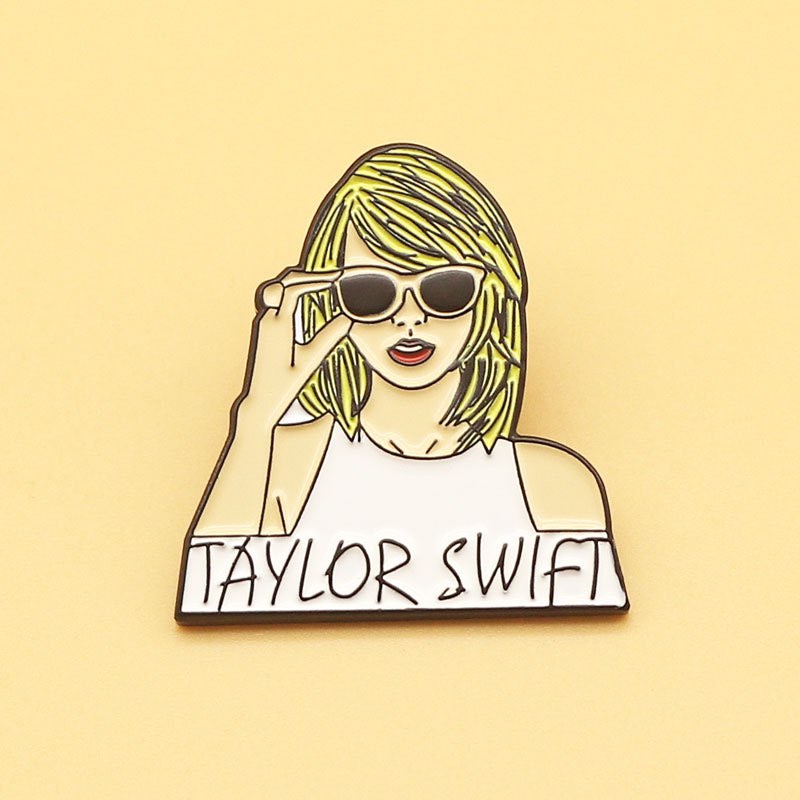 Taylor Swift Pins - Merch, Enamel Badge, Round Brooch, Swiftie, TS Fan ...