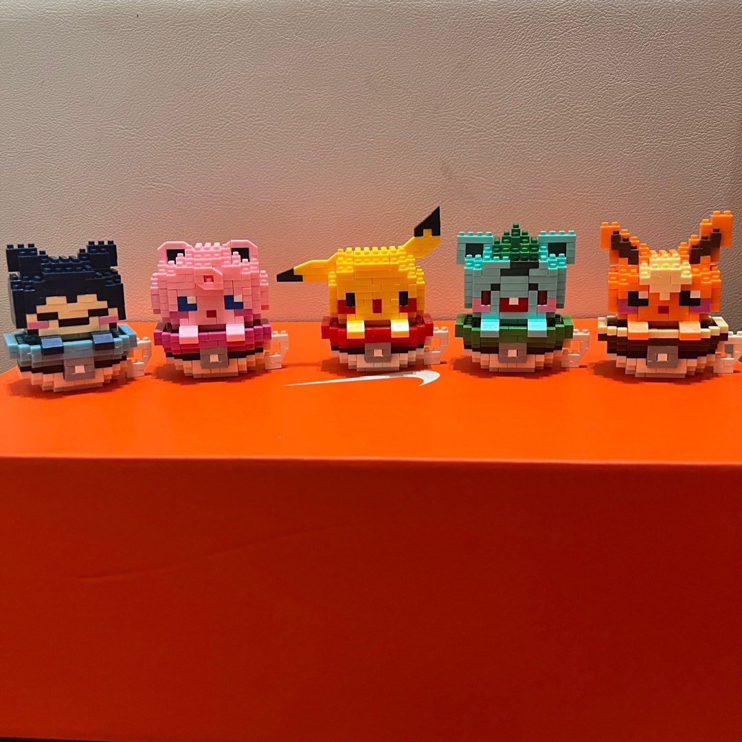 Teacup pokemon stacking blocks, Hobbies & Toys, Toys & Games on Carousell