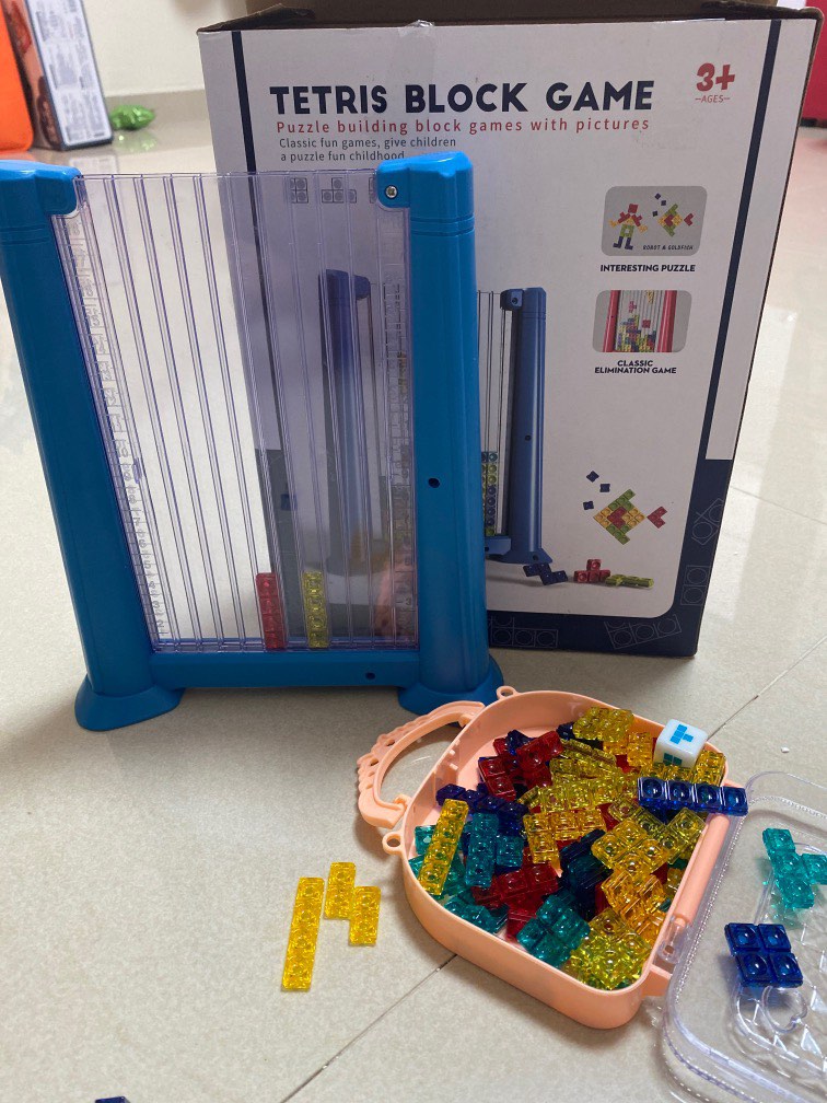Tetris block game, Hobbies & Toys, Toys & Games on Carousell