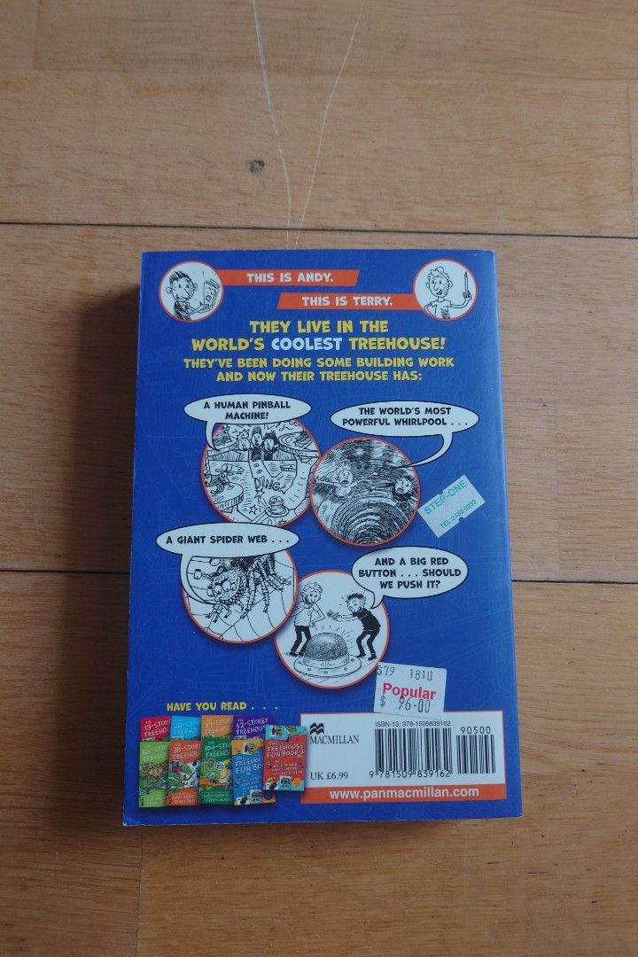 The 91-Storey Treehouse - Andy Griffiths & Terry Denton, 興趣及遊戲, 書本 & 文具 ...