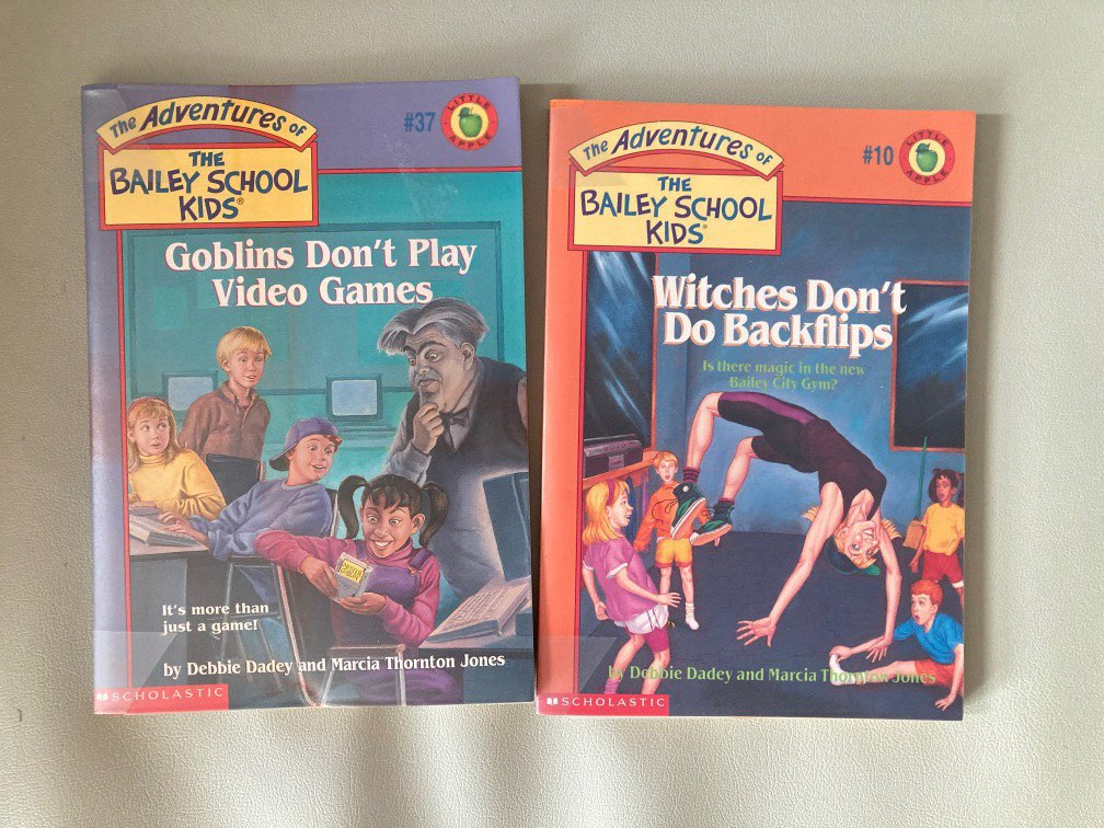 The Bailey School Kids - English Story books 小學英文故事書, 興趣及遊戲, 書本 & 文具 ...