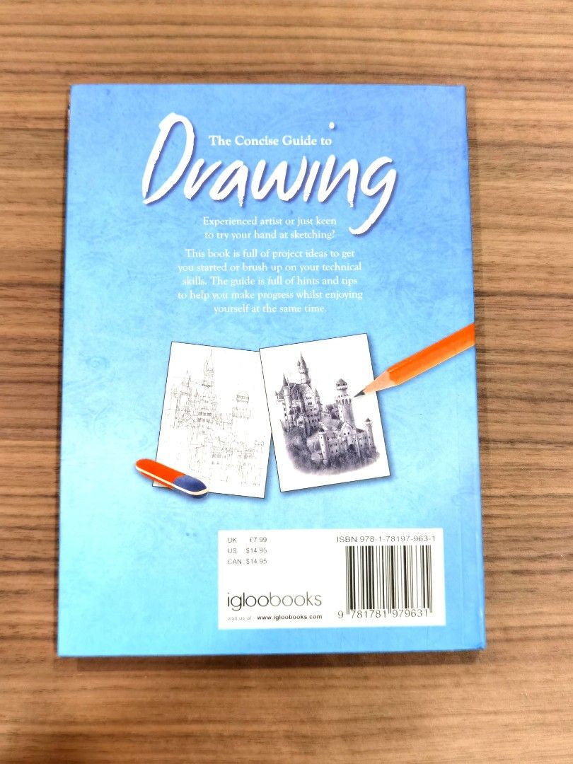 The Concise Guide To Drawing Techniques Book By Artists, Hobbies & Toys ...