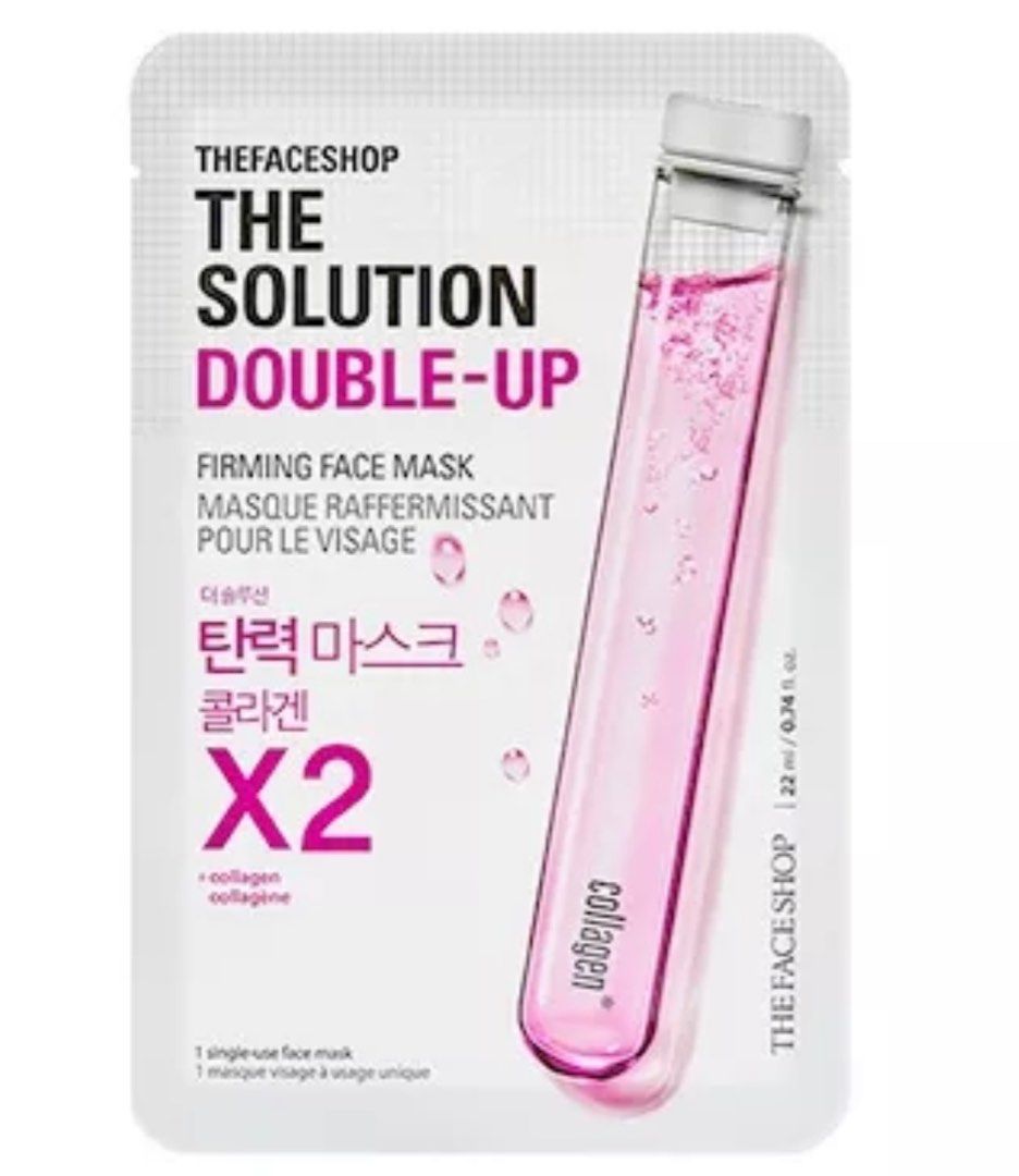 The Solution Double-up Masks, Beauty & Personal Care, Face, Face Care ...