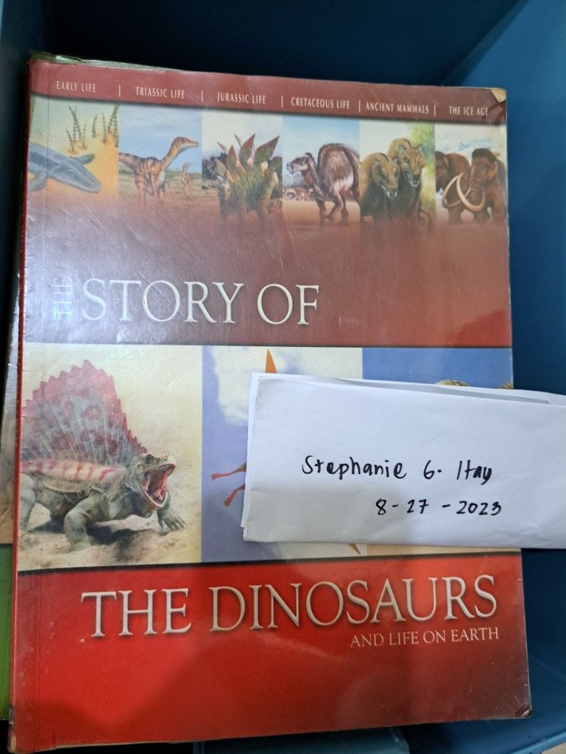 THE STORY OF THE DINOSAURS (magazine) on Carousell