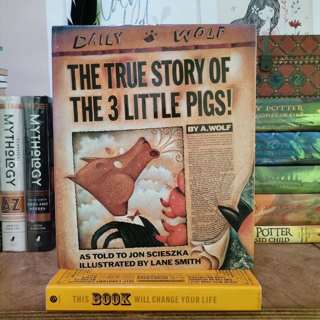 The True Story of the 3 Little Pigs by Jon Scieszka, Lane Smith ...