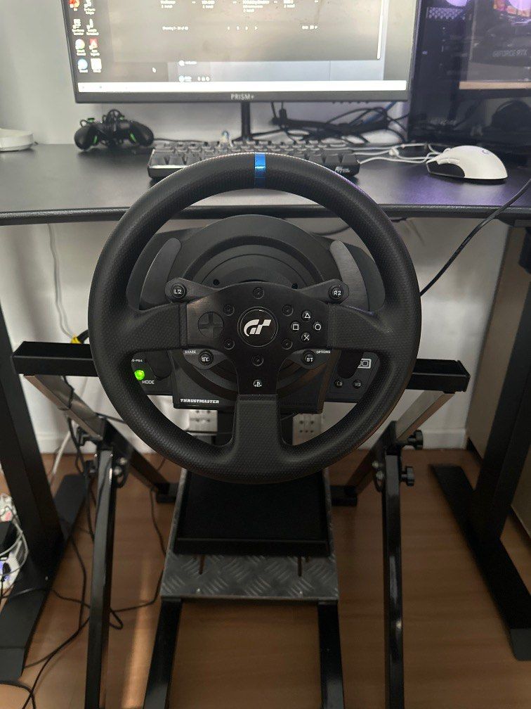 Thrustmaster T300 GT with TH8A shifter, Video Gaming, Gaming ...