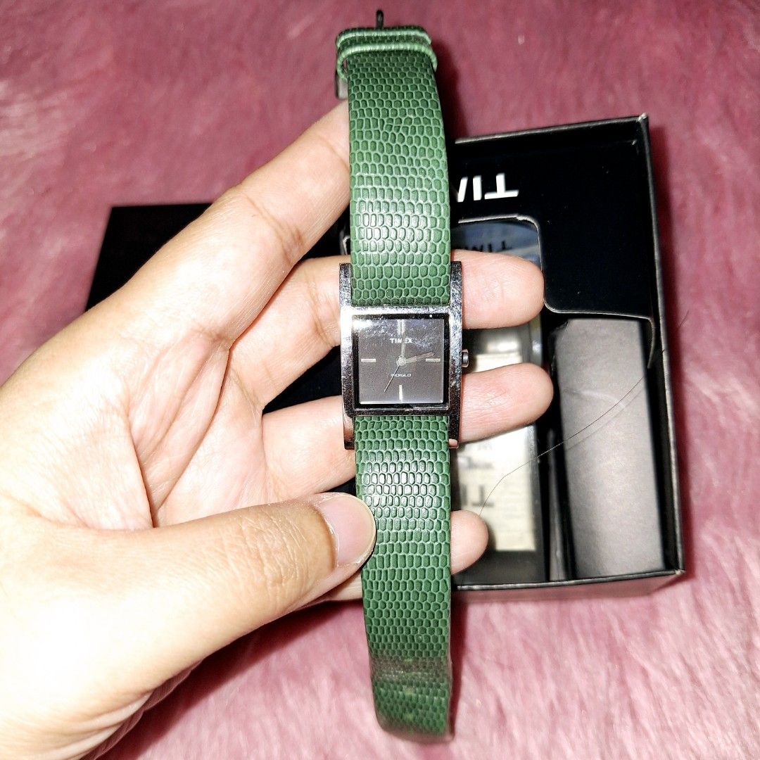 Timex Women's Square Watch on Carousell