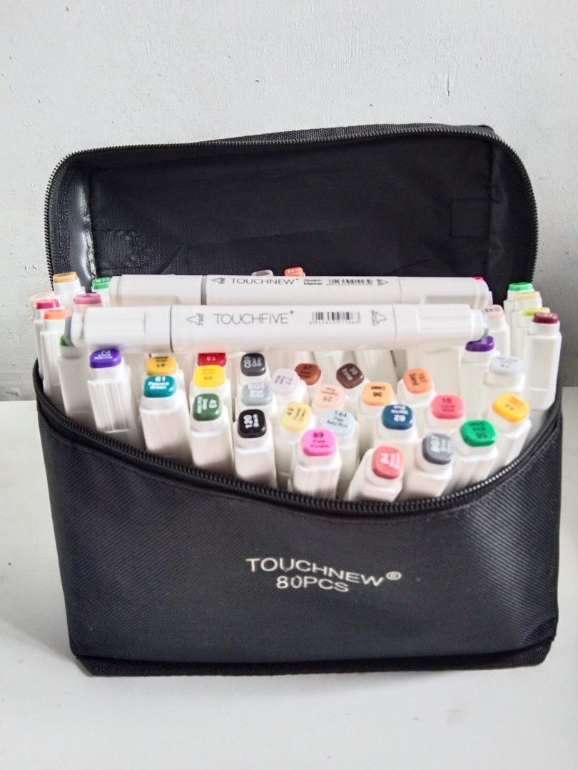 Touch Five Markers 80 pcs on Carousell