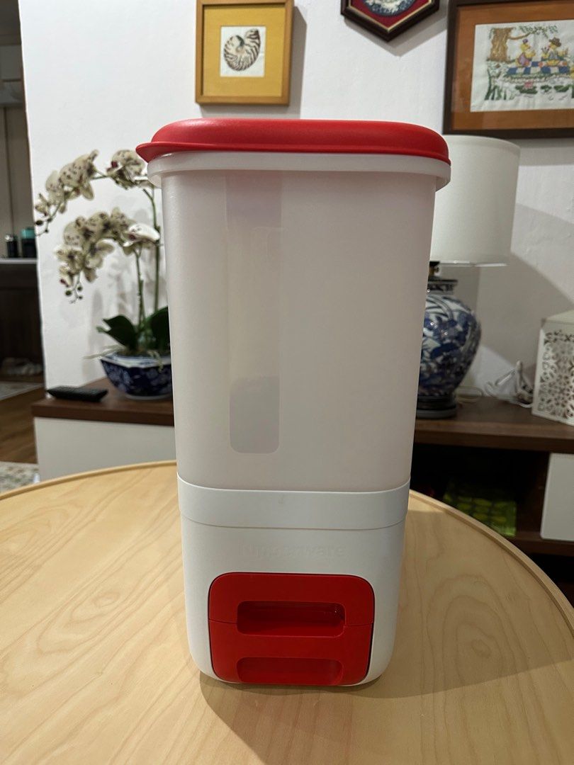 Tupperware Rice Container storage, Furniture & Home Living, Kitchenware ...