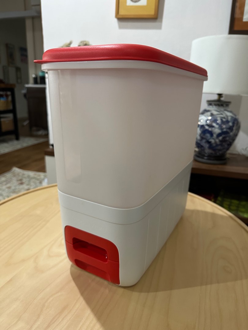 Tupperware Rice Container storage, Furniture & Home Living, Kitchenware ...
