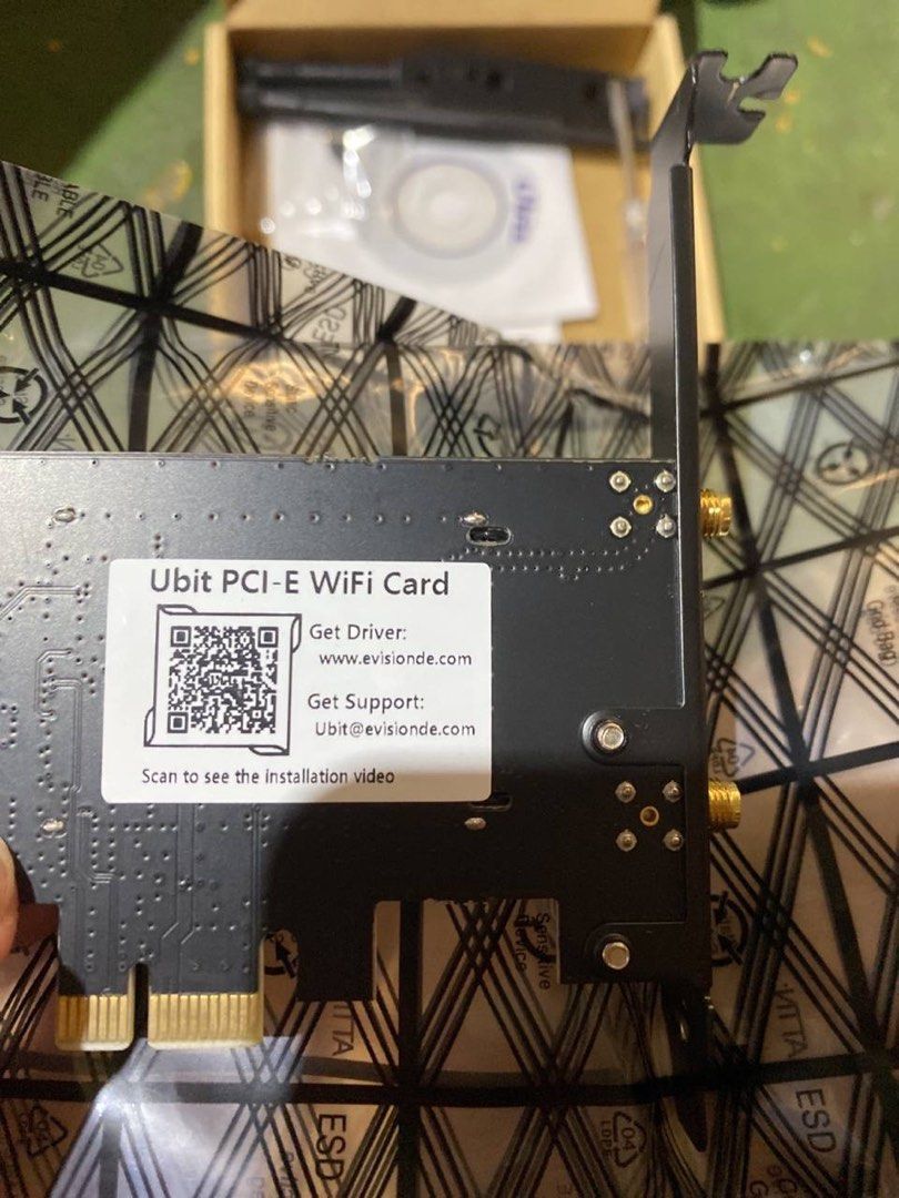 UBIT PCI - E wifi card, Computers & Tech, Parts & Accessories, Computer ...