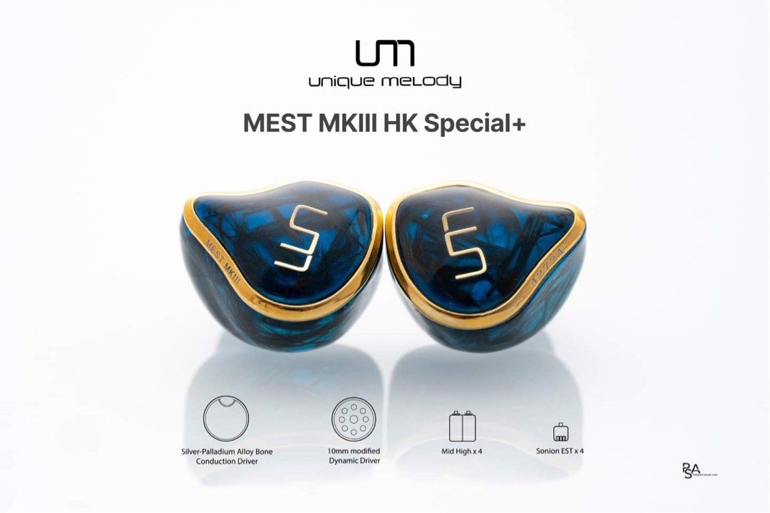 Unique Melody Mest MkIII HK Special+, 音響器材, 耳機 - Carousell