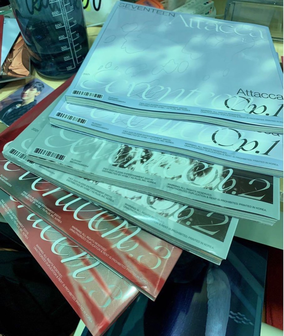 UNSEALED attacca albums svt seventeen, Hobbies & Toys, Memorabilia ...