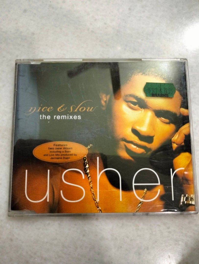 Usher Nice and Slow (CD Single), Hobbies & Toys, Music & Media, CDs & DVDs on Carousell